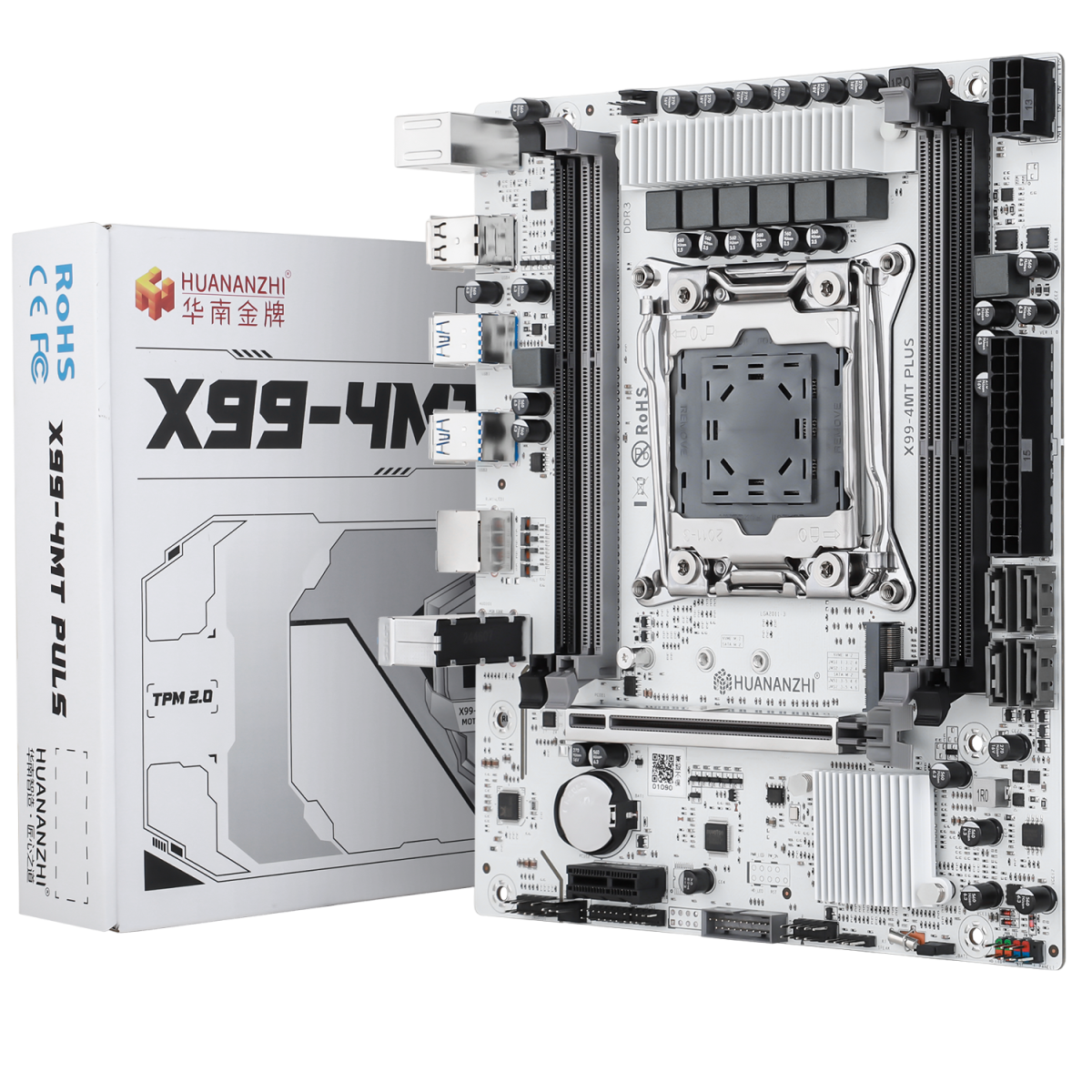 華南金牌X99-4MT PLUS主板_玄呈科技